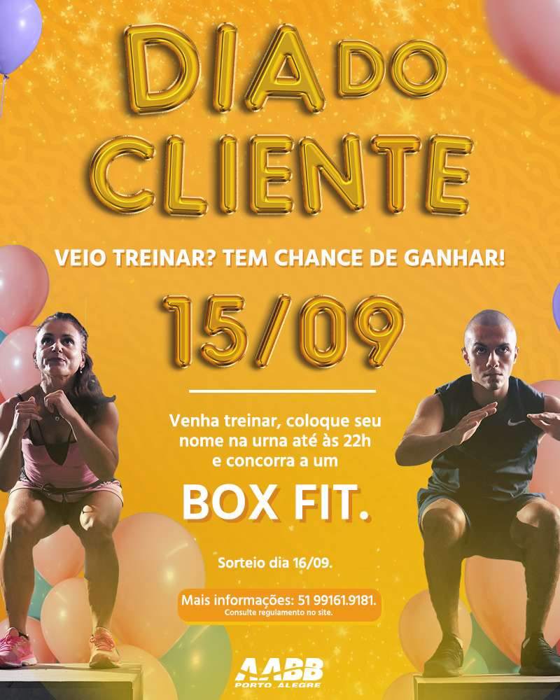 Dia do Cliente na AABB Porto Alegre - AABB Porto Alegre