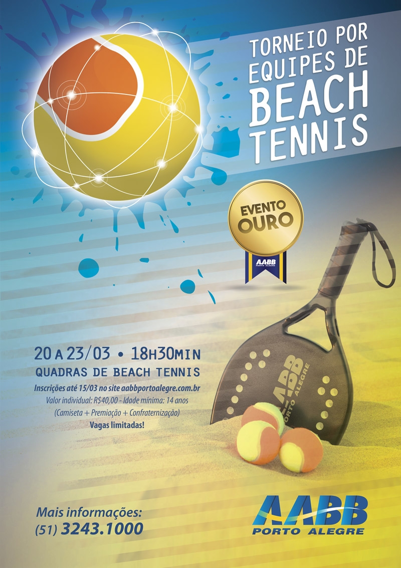 Torneio de Beach Tennis por Equipes - AABB Porto Alegre